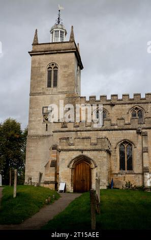 St. Mary the Virgin Church, Weldon, Northamptonshire, England, UK Stock ...