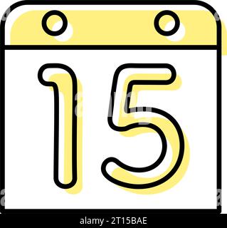 Simple Calendar Page for Day of 15th May - Banner, Graphic Design ...