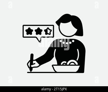 Feedback icon outline vector. Star review. Star rate Stock Vector Image ...