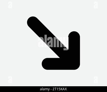 Black arrow pointing right. Arrow shape element — Stock vector illustration, Graphics clip art ...