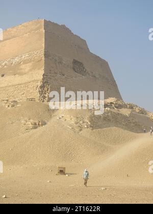 Less visited than Giza, the pyramid of Maydoum (Meidum) was constructed ...