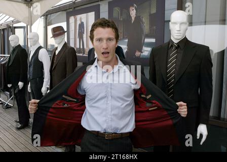English actor and filmmaker Nick Moran pictured in London in 2004 Stock ...