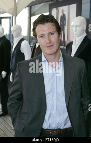 English actor and filmmaker Nick Moran pictured in London in 2004 Stock ...