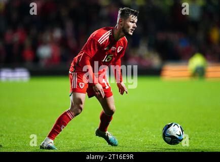 Liam Cullen of Wales during the International Friendly match Wales vs ...