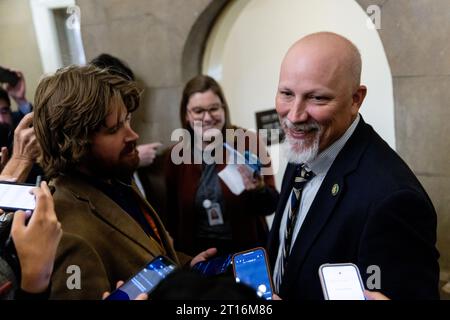 Rep. Chip Roy (R-Texas) speaks during a press conference on Capitol ...