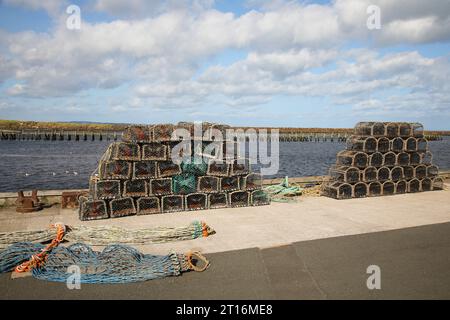 Amble Harbour, Morpeth, Northumberland Stock Photo - Alamy