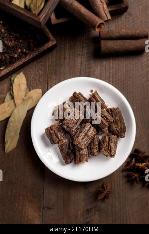 Marinated Duck neck in Spiced Sauce,dry duck neck Stock Photo - Alamy