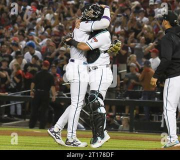 Arizona Diamondbacks catcher Jose Herrera (11) in the fifth inning of a ...