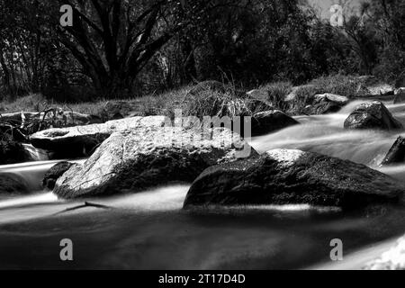 A view of the Noble Falls in the Gidgegannup region near Perth, Western ...