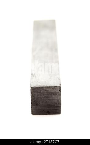 Solid graphite stick art material isolated on white background Stock ...