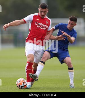 Maldini Kacurri of Arsenal U18s. - Chelsea U18 v Arsenal U18, U18 ...