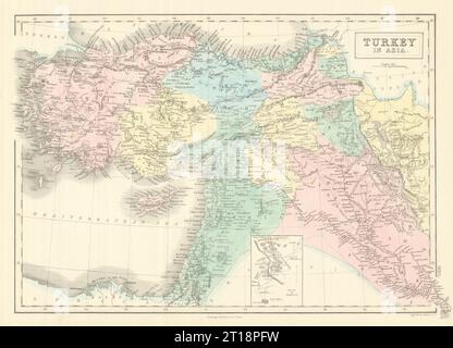 Turkey in Asia. Ruins of Babylon. Levant Iraq Palestine. GEORGE AIKMAN ...
