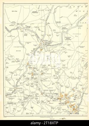 YORKSHIRE New Delph Linfitts Denshaw Thurston Clough Diggle Dob Cross ...