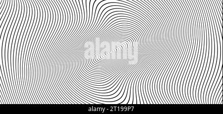 Hypnosis, hypnotic spiral line pattern. Circles patroon. Volute, spiral ...