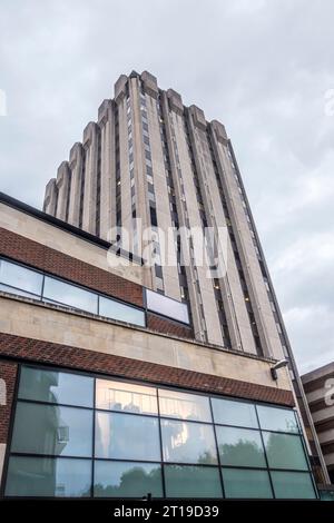The Brutalist concrete architecture of Castlemead Tower (1973-81) and ...