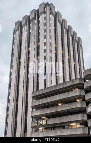 The Brutalist concrete architecture of Castlemead Tower (1973-81) and ...