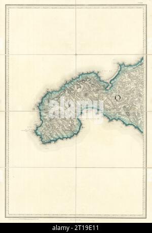 PENWITH. Penzance St. Ives Land's End. West Cornwall. WARD LOCK 1968 ...