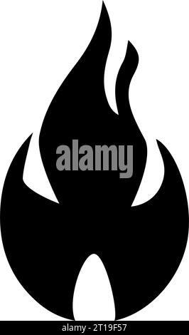 A set of pictograms depicts icons related to the theme of fire. The ...