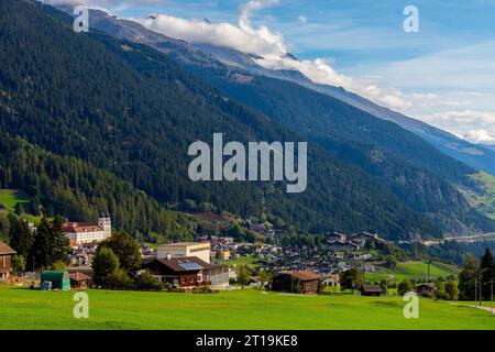 monastery, disentis muster, switzerland Stock Photo - Alamy