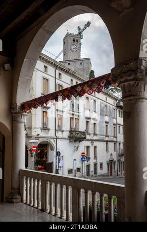 Gemona del Friuli, ancient Lombard pearl of Friuli Stock Photo - Alamy