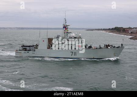 The Royal Canadian Navy Kingston Class coastal defence vessel HMCS ...