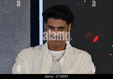 Mumbai, India. 12th Oct, 2023. Bollywood actress Sushmita Sen poses for ...