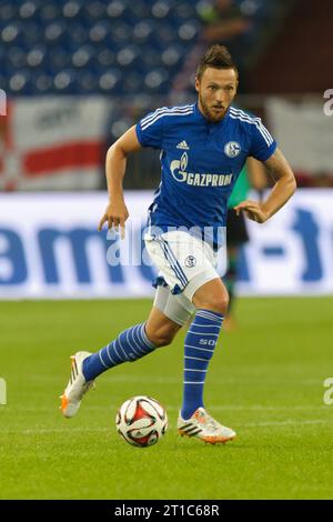Marco Hoeger Aktion Freundschaftsspiel FC Schalke 04 - West Ham United ...