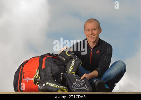 Daniel Boehm Privataufnahmen in Oberhof, Deutschland am 15.09.2014 ...