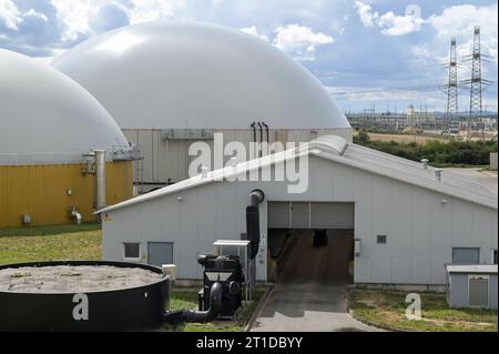 EnviTec biogas plant with integrated LNG plant GERMANY, Guestrow ...