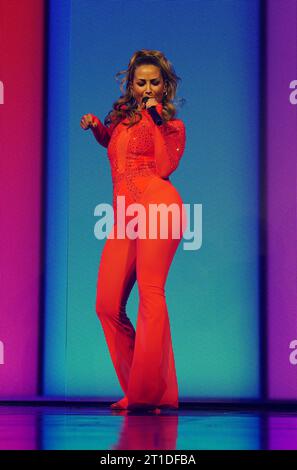 Rachel Stevens from pop group S Club performing onstage. - City Of ...