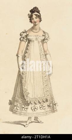 Fashion Plate (Parisian Ball Dress), 1821 Stock Photo - Alamy