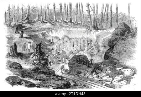 Acton stone quarry Stock Photo - Alamy