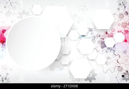 Color design layout. Structure schematically, project tech modeling ...