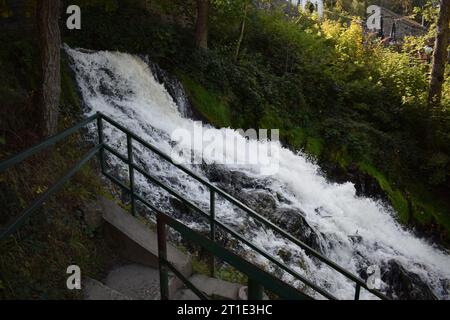 Cascade de Coo, Waterfall in the Ardennes in Belgium Stock Photo - Alamy