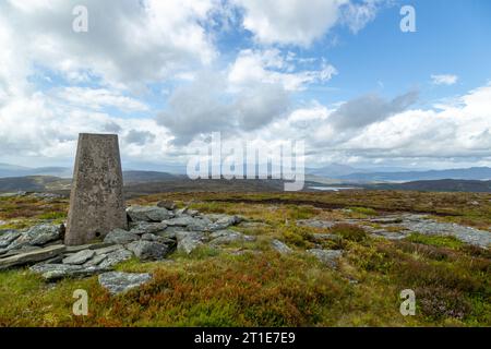 The summit of Meall Dearg near Amulree Perthshire Stock Photo - Alamy