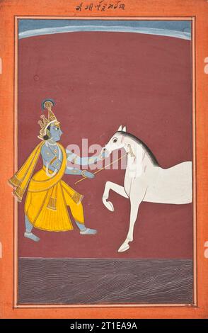 Indian Lord Krishna Image on white background, Indian gods Krishna ...