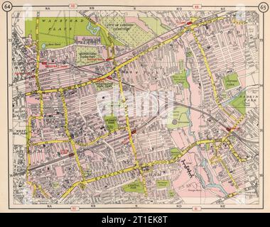 E LONDON. Ilford Manor / Upton Park East Ham Wanstead Park Forest Gate ...