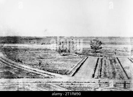 The Indian Mutiny 1857-1859 Aftermath of the Siege of Cawnpore, showing the remains of the ...