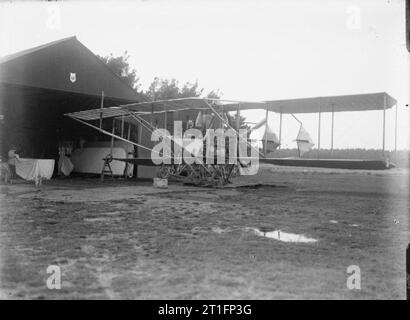 Samuel Cody at Aldershot with his first Kite Operating Squad made up of ...