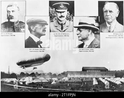 Samuel Cody at Aldershot with his first Kite Operating Squad made up of ...