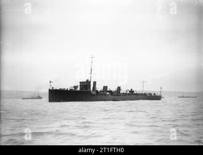 . Photograph of British Acorn class destroyer HMS Cameleon Valletta ...
