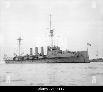 Photograph of British armoured cruiser HMS Aboukir Stock Photo - Alamy