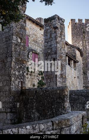Larressingle Medieval Village, Southern France Stock Photo - Alamy