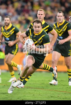 Townsville, Australia. 14th Oct, 2023. Sualauvi Faalogo of Samoa during ...