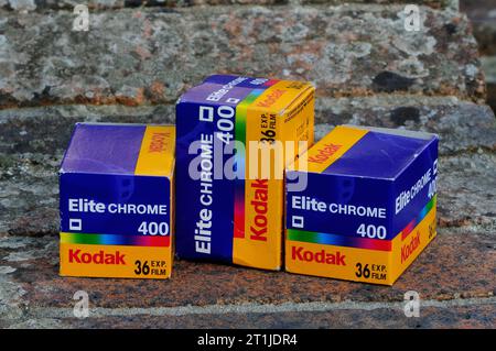 Vintage Kodak 35mm Elitechrome transparency film Stock Photo - Alamy
