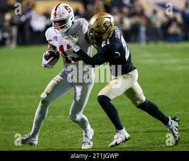 Stanford wide receiver Elic Ayomanor (WO02) poses for a portrait at the ...