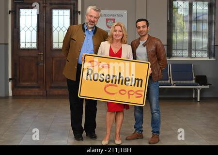 v.li: Dieter Fischer Rolle: Kommissar Anton Stadler, Karin Thaler Rolle ...