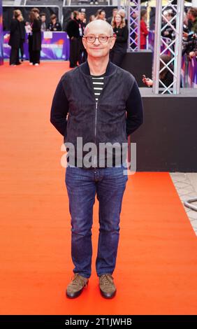 Ed Guiney arrives for the gala for Poor Things during the BFI London ...