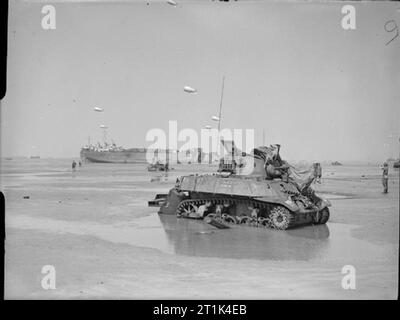 NORMANDY WW2 INVASION 1944 LST-517 amphibious (landing ship tank ...