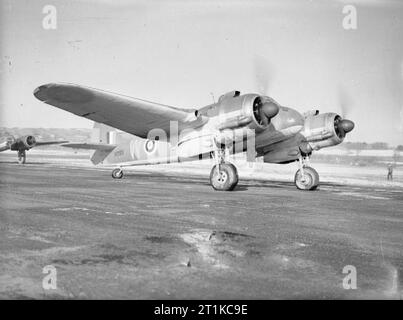 Bristol Beaufighter Mark IF R2153 of No. 252 Squadron RAF preparing to ...